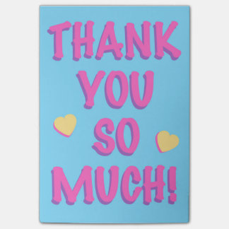 Thank You Post-it® Notes - Sticky Notes | Zazzle