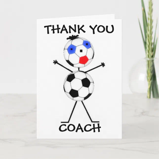 Thank You Soccer Coach | Zazzle