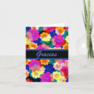 Spanish Thank You Cards | Zazzle