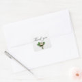 Thank You Square Sticker | Zazzle