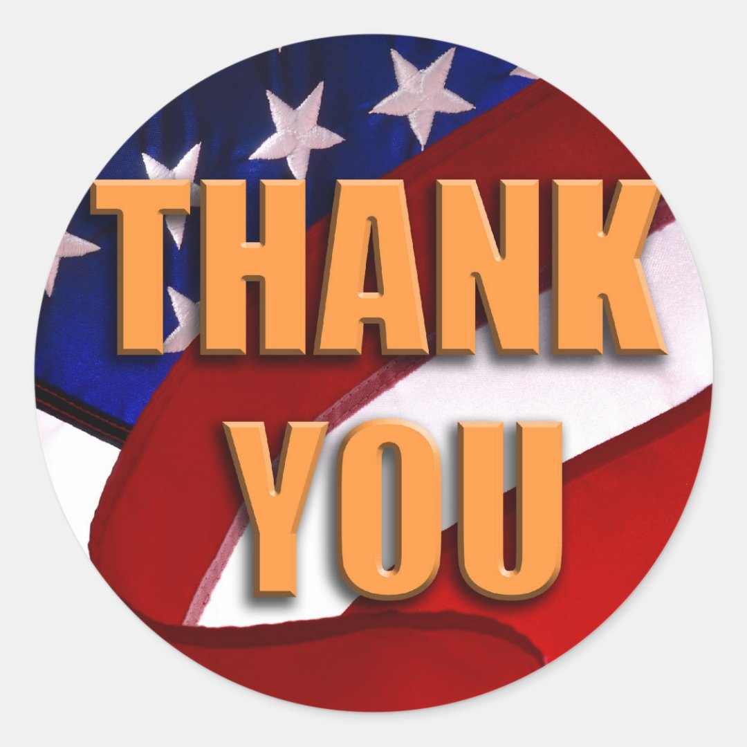 Thank You Sticker | Zazzle
