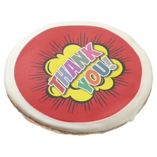 Thank You Sugar Cookie | Zazzle