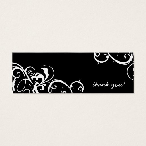 Thank You Tags Business Card Templates