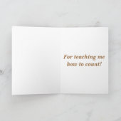 Thank You, Teacher Appreciation, Teacher Owl Thank You Card | Zazzle