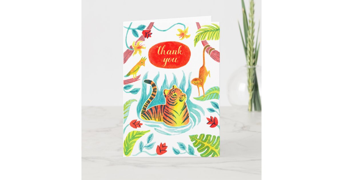 thank you tiger | Zazzle.com