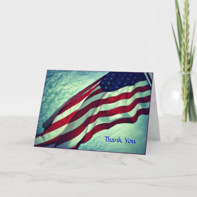Thank You Veterans Day Card | Zazzle