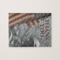 Thank You Veterans Jigsaw Puzzle | Zazzle