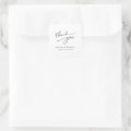 Thank You Wedding Party Favor Sticker Labels | Zazzle