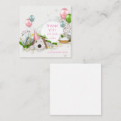 Thank You With Funny Dog Note Card | Zazzle