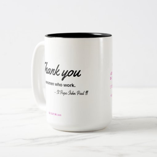 Thank You Women Who Work Mug | Zazzle