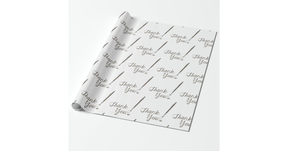 Thank You Wrapping Paper | Zazzle