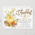 Thankful AF Thanksgiving Invitation | Zazzle