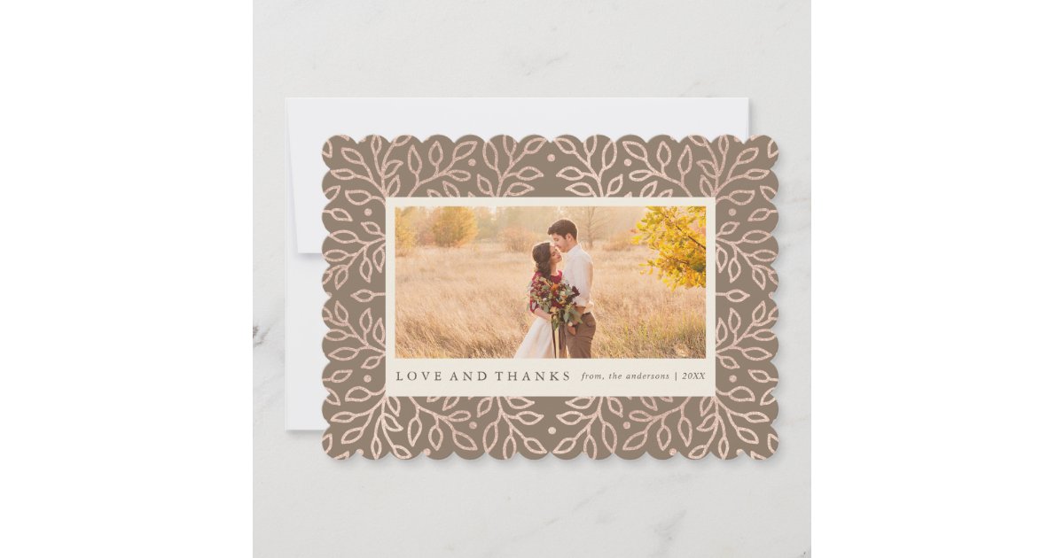 Thankful Fall Photo Card | Zazzle