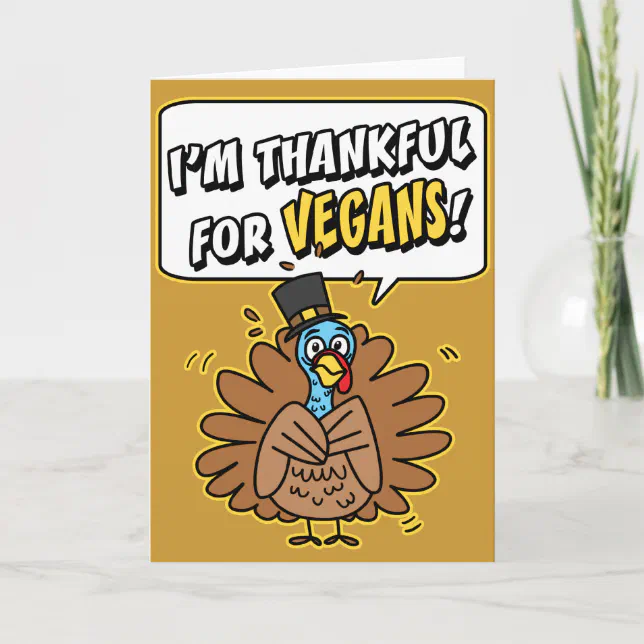 Thankful Turkey Greeting Cards | Zazzle