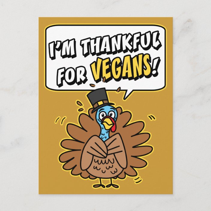Thankful Turkey postcards | Zazzle.com