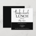 Thanks A Bunch Lunch Invitation | Zazzle