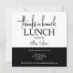 Thanks A Bunch Lunch Invitation | Zazzle