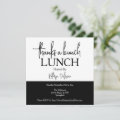 Thanks A Bunch Lunch Invitation | Zazzle