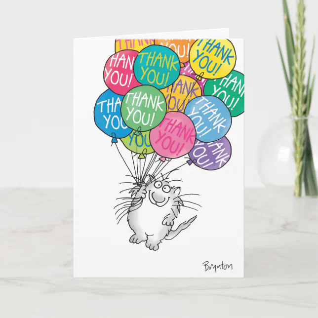 THANKS A BUNCH THANK YOU CARD | Zazzle