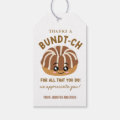 Thanks A Bundt-ch For All That You Do Appreciation Gift Tags | Zazzle