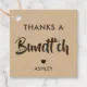 Thanks A Bundt'ch Gift Tag, Bundt Cake Tag, Kraft Favor Tags | Zazzle