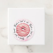 Thanks a hole bunch donut tag | Zazzle