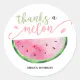Thanks a Melon thank you sticker | Zazzle
