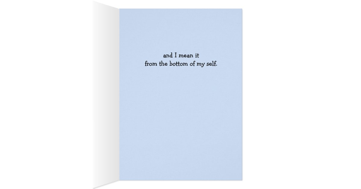 Thanks a Whole Lot Cat Thank You Card | Zazzle