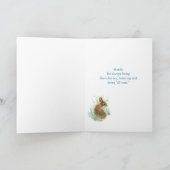 Thanks for Listening Cute Bunny Rabbit Thank You Card | Zazzle