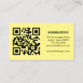 Thanks for Your Order DISCOUNT CODE QR Code Business Card | Zazzle