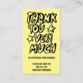 Thanks for Your Order DISCOUNT CODE QR Code Business Card | Zazzle
