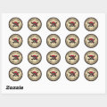 Thanks Matey Pirate Skull Thank You Sticker | Zazzle