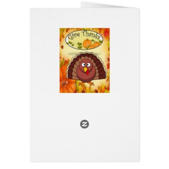 Thanksging Greeting Card | Zazzle