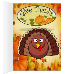 Thanksging Greeting Card | Zazzle