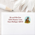 Thanksgiving Address Labels/Turkey Label | Zazzle