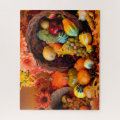 Thanksgiving Cornucopia Jigsaw Puzzle | Zazzle