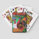 THANKSGIVING DRESSED TURKEYS playing cards | Zazzle