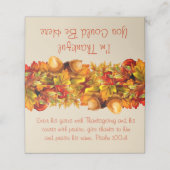 Thanksgiving Fall Autumn Leaves Acorns Place Cards | Zazzle
