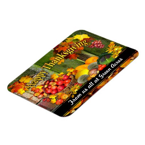 Thanksgiving ~ Fridge Magnet | Zazzle