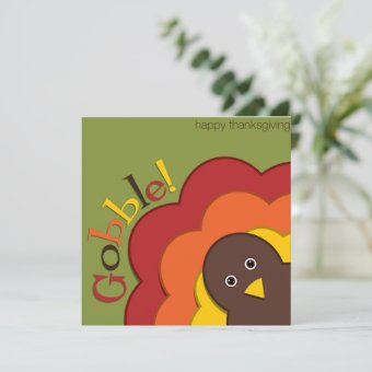 Thanksgiving hiding turkey invitation | Zazzle