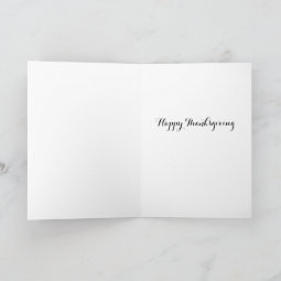 Thanksgiving Holiday Card | Zazzle