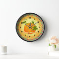 Thanksgiving Holiday Clock | Zazzle