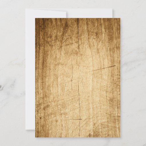 Thanksgiving invitation for a rustic dinner party | Zazzle