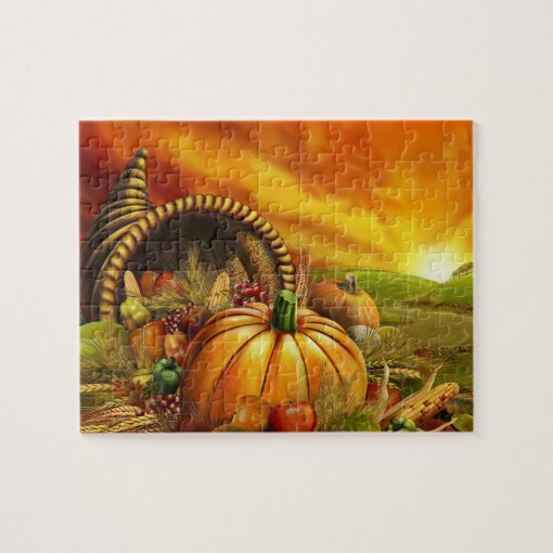 Thanksgiving Jigsaw Puzzle | Zazzle