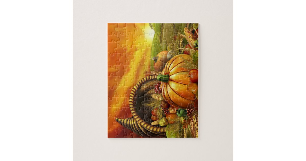 Thanksgiving Jigsaw Puzzle | Zazzle