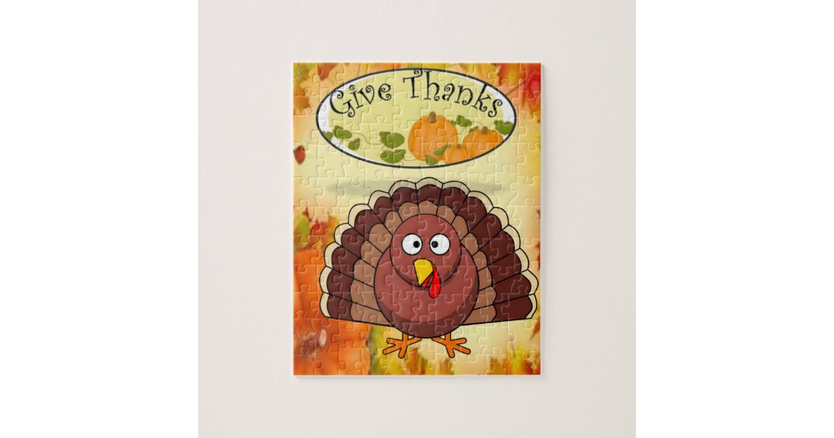 Thanksgiving Jigsaw Puzzle | Zazzle