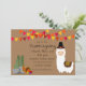 Thanksgiving Llama Party Invitation | Zazzle