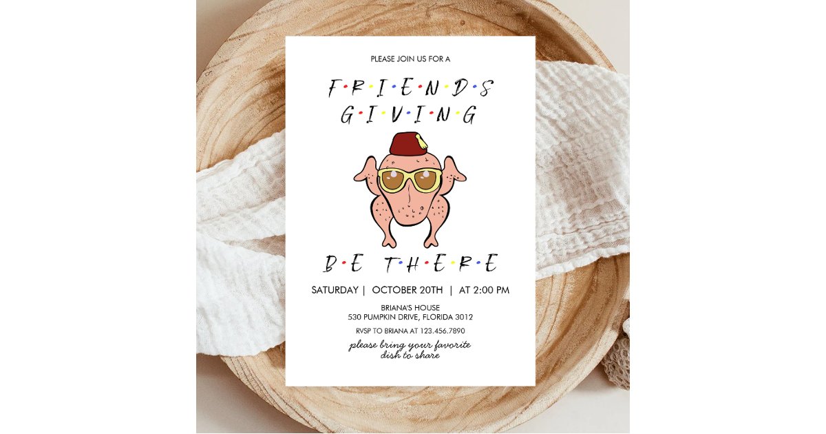 Thanksgiving Party Invitation | Zazzle
