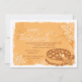 Thanksgiving Pie Invitation | Zazzle