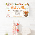 Thanksgiving Potluck Welcome Sign Banner | Zazzle